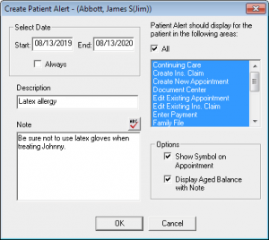 Understanding Patient Information Notes | Dentrix Enterprise Blog