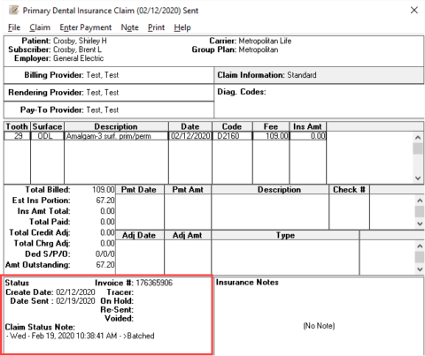 Tracking the Status of Insurance Claims | Dentrix Enterprise Blog