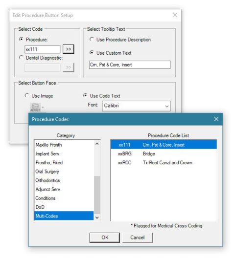 Why You Need to Add Multi-Codes to the Chart Buttons | Dentrix ...