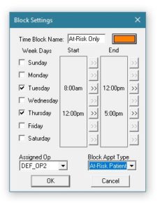 Setting Up Custom Scheduling Time Blocks | Dentrix Enterprise Blog