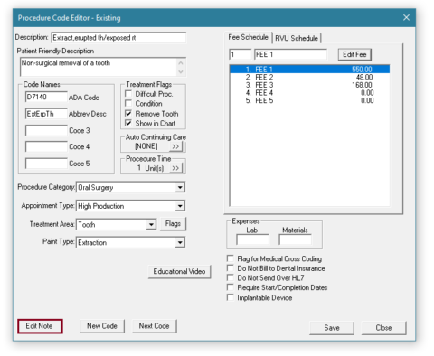 Copying Procedure Notes to Clinical Notes | Dentrix Enterprise Blog
