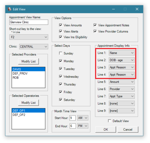 Making Appointment Information Easier to View | Dentrix Enterprise Blog
