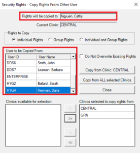 Setting Up Your Team with the Appropriate Security Rights | Dentrix ...