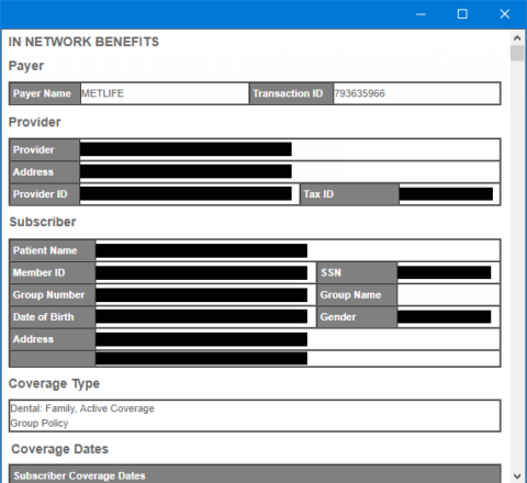 Automate your Dental Insurance Eligibility Verification | Dentrix ...